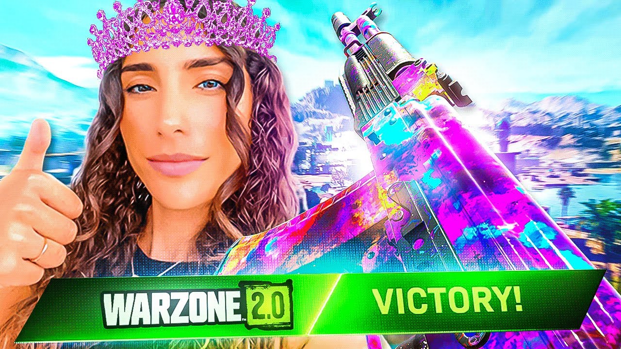 NADIA’S FIRST WIN IN WARZONE 2 !!! 🏆 - YouTube