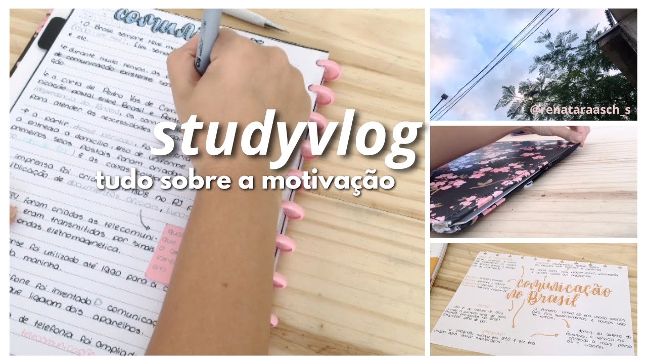 STUDYVLOG | tudo sobre a motivação* - YouTube