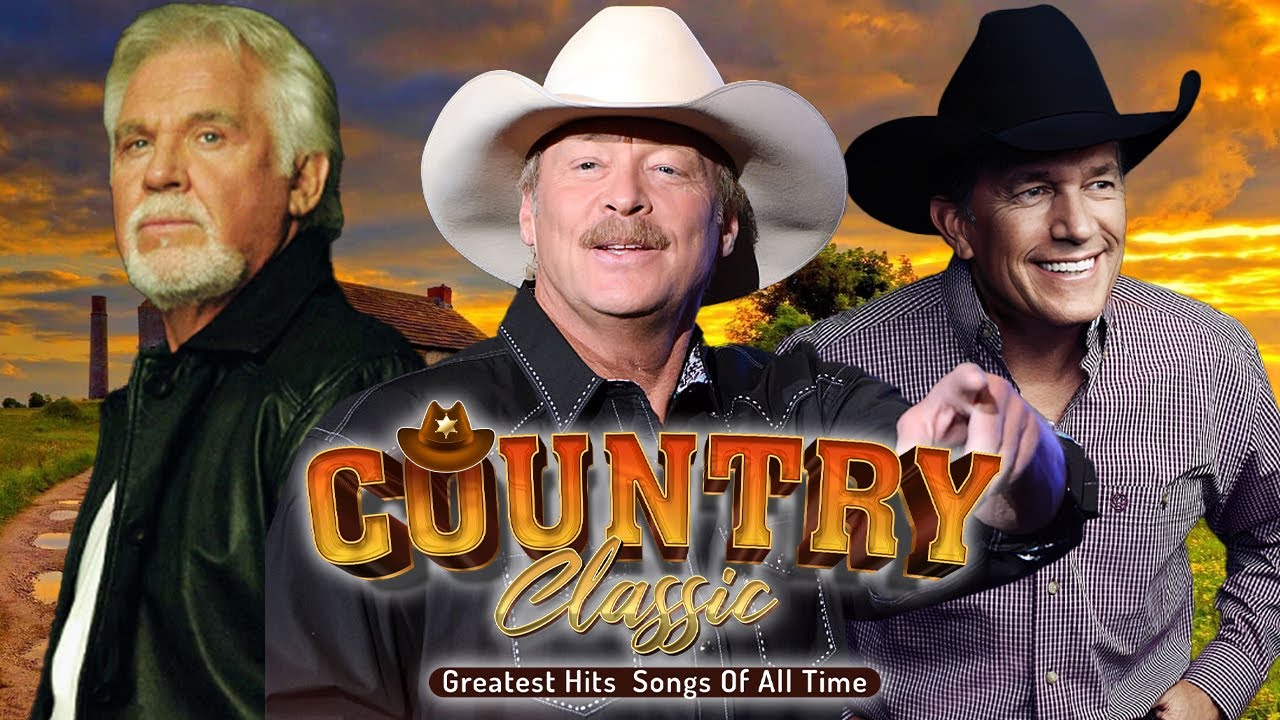 Alan Jackson, Kenny Rogers, George Strait🔥The Best Classic Country ...