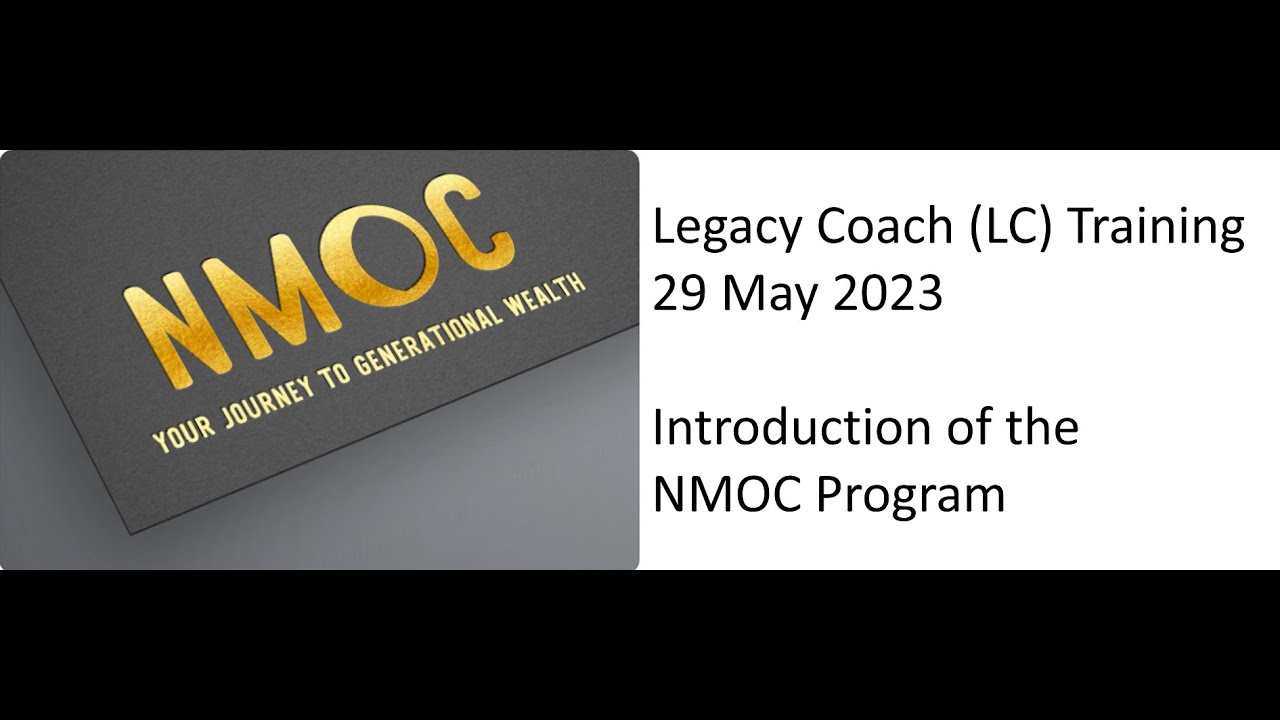 LC meeting 29 May Intro on NMOC program - YouTube