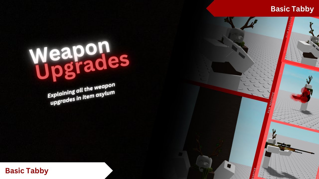 Every Single Upgradeable Item in Item Asylum | Roblox - YouTube
