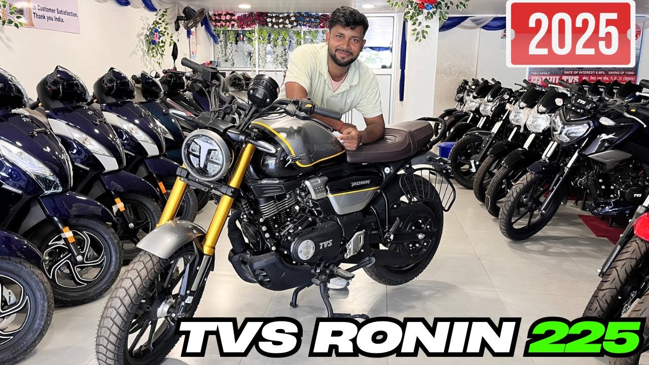 New Tvs Ronin 2025 Model Launched 🔥 2025 New Tvs Ronin Exhaust Sounds ...