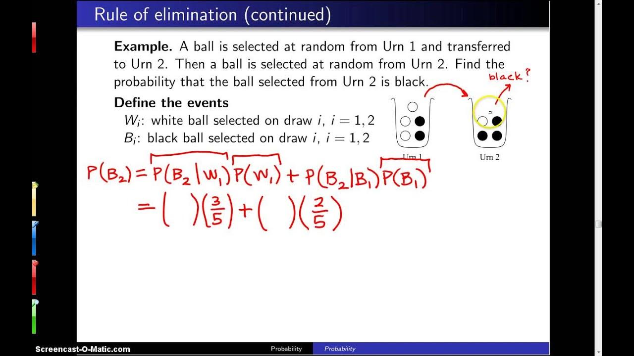Conditional probability -- Example 4 - YouTube