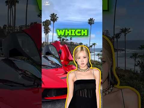 BLACKPINK's MOST EXPENSIVE Cars Revealed😳#blackpink #shorts #celebrity