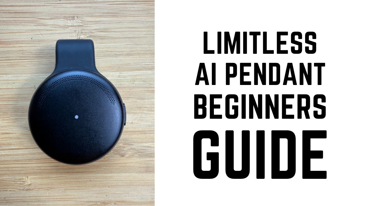 Limitless AI Pendant - Complete Beginners Guide - YouTube