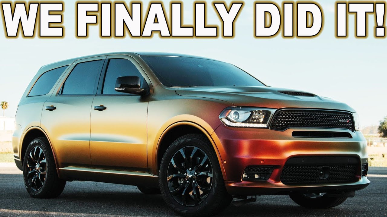 MY SON MADE THIS MOD TO OUR DURANGO R/T! THIS IS EPIC..... - YouTube