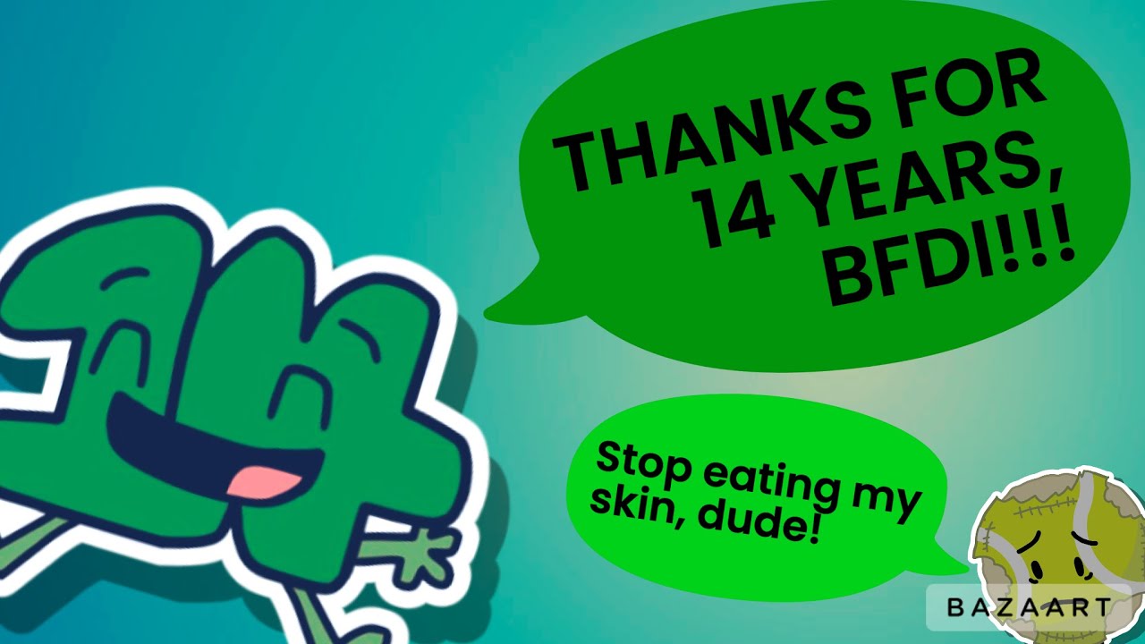 @BFDI's 14 Year Special In A Nutshell~ (ft. Fourteen) - YouTube