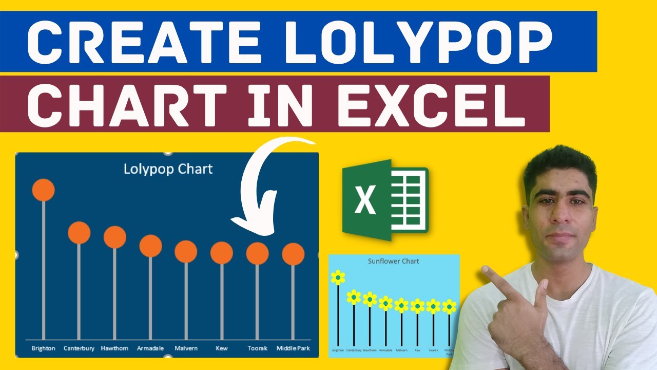 Have you seen this LOLY POP & SUN FLOWER CHART IN EXCEL? | Learn How to ...