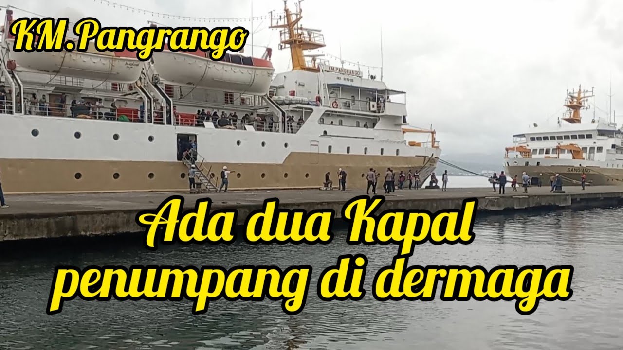 kapal penumpang KM.Pangrango siap menuju pelabuhan Banda 07 Juli 2023 ...