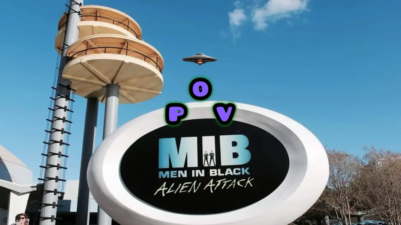 MEN IN BLACK Alien Attack POV Orlando Universal Studios Florida ...