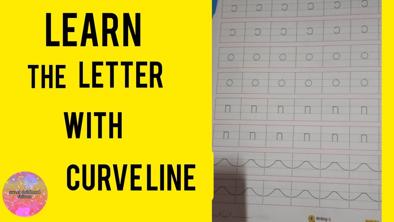 Let's Learn The Letters With Curve Line.#practice #practice #learning # ...