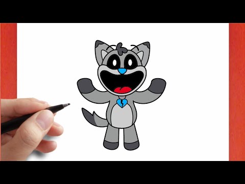 HOW TO DRAW FROWNY FOX POPPY PLAYTIME CHAPTER III - YouTube