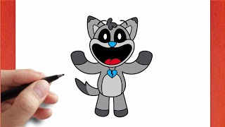 How To Draw Frowny Fox Poppy Playtime Chapter 3 Smiling Critters Artist ...