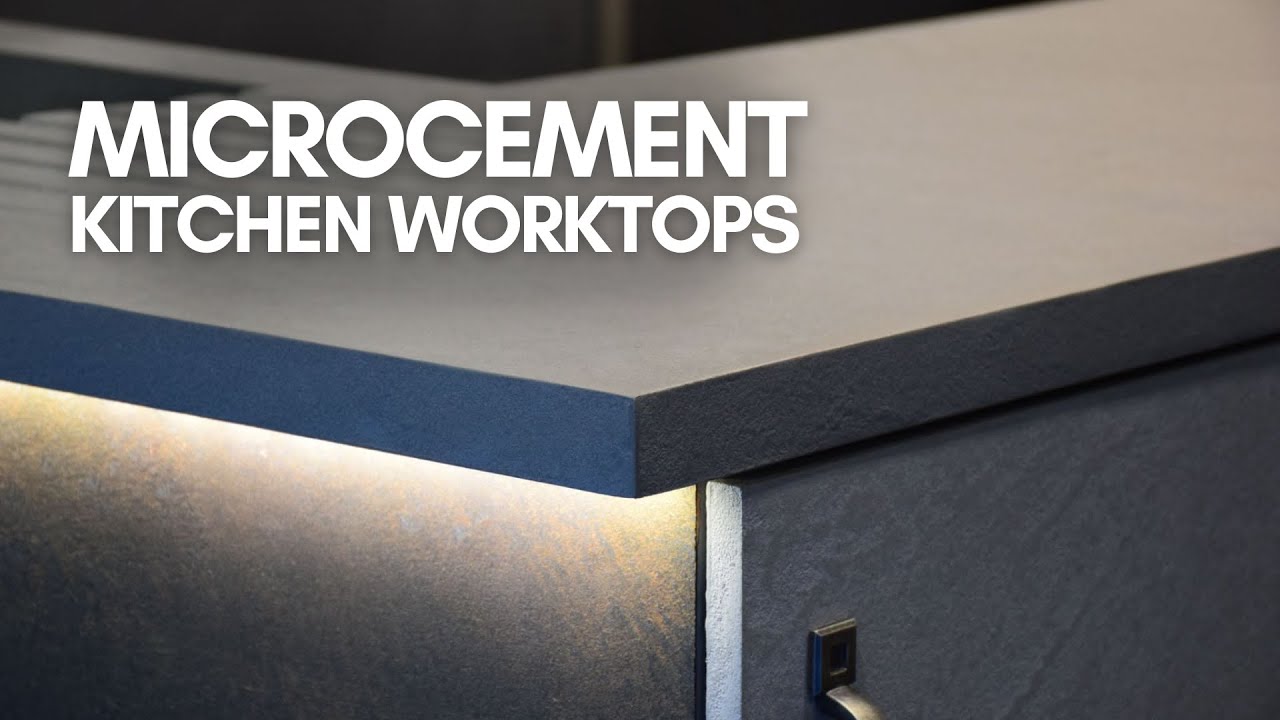 Introducing the BEST Kitchen Worktops Solution for 2023: Microcement ...