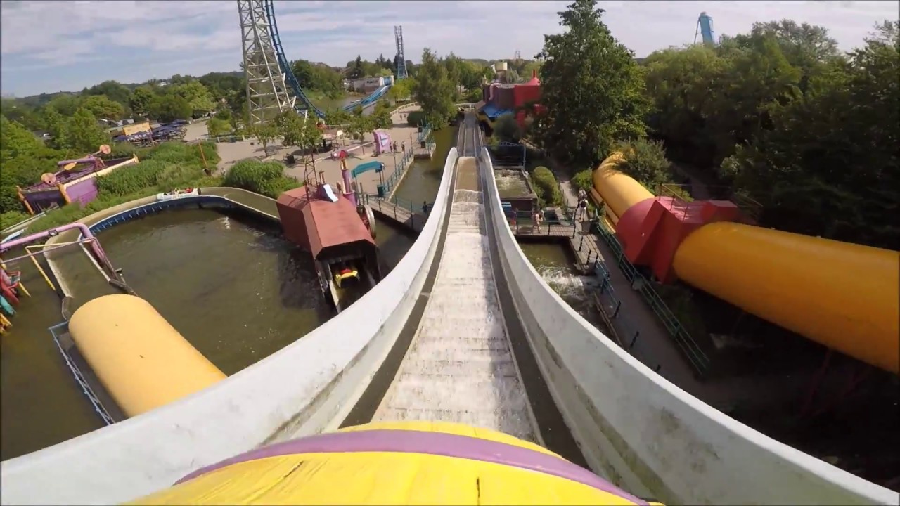 Walibi Belgium : Flash Back - YouTube