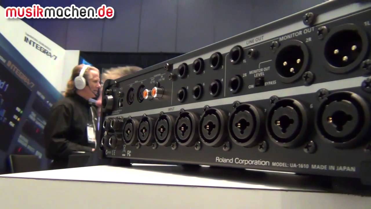 NAMM Show 2013 News: Roland stellt die neues Quad-Capture Audio ...