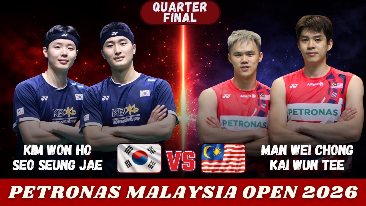 KIM Won Ho/SEO Seung Jae (KOR) Vs MAN Wei Chong/KAI Wun Tee (MAS ...