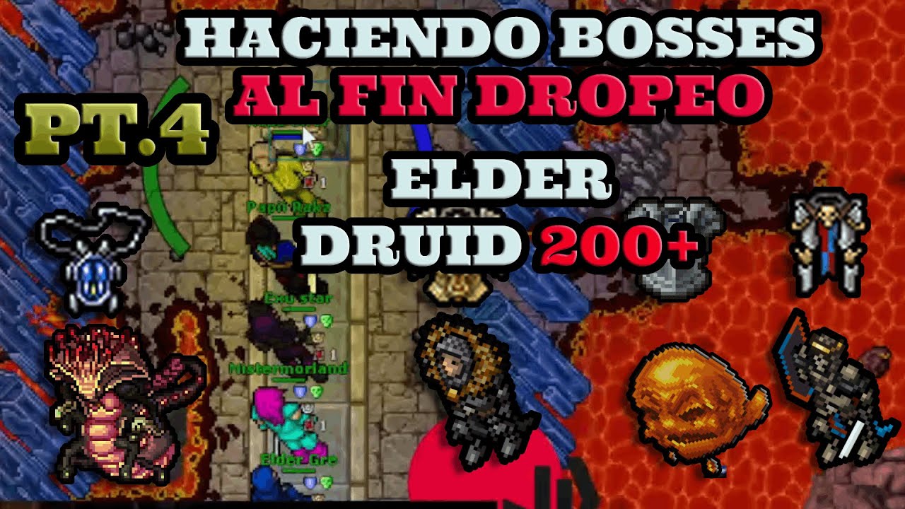 Tibia- Magma Bubble ** LLEVAMOS UN DRUID 200** Pt.4 - YouTube