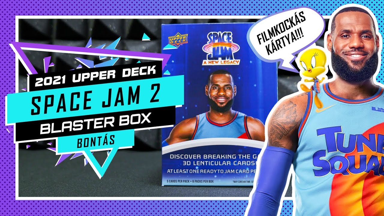 🥕 Upper Deck Space Jam - A New Legacy blaster box bontás és bemutató ...