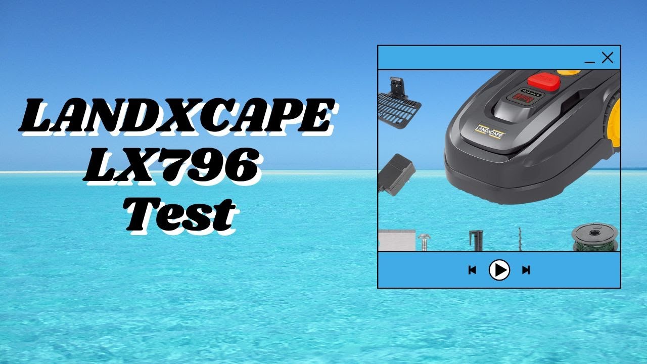 LANDXCAPE LX796 Test - YouTube
