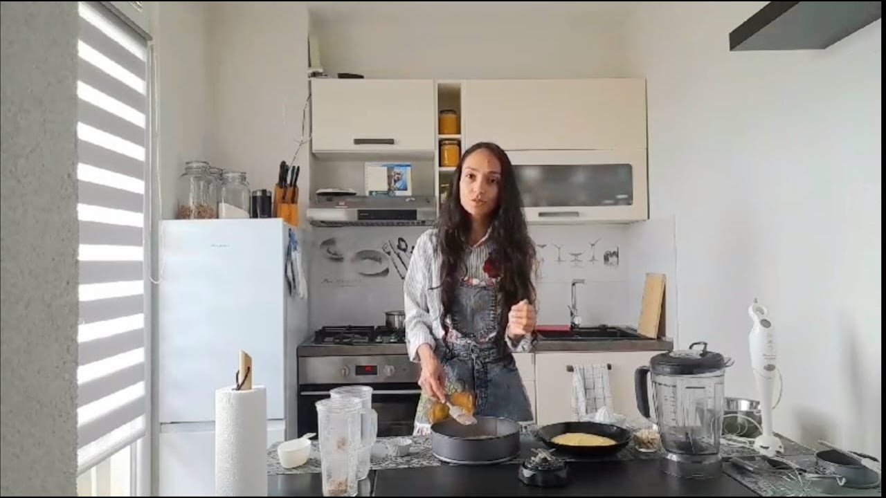 TORTA de LIMÃO c/ TOFU de GRÃO de BICO - LEMON PIE with CHICKPEA TOFU # ...