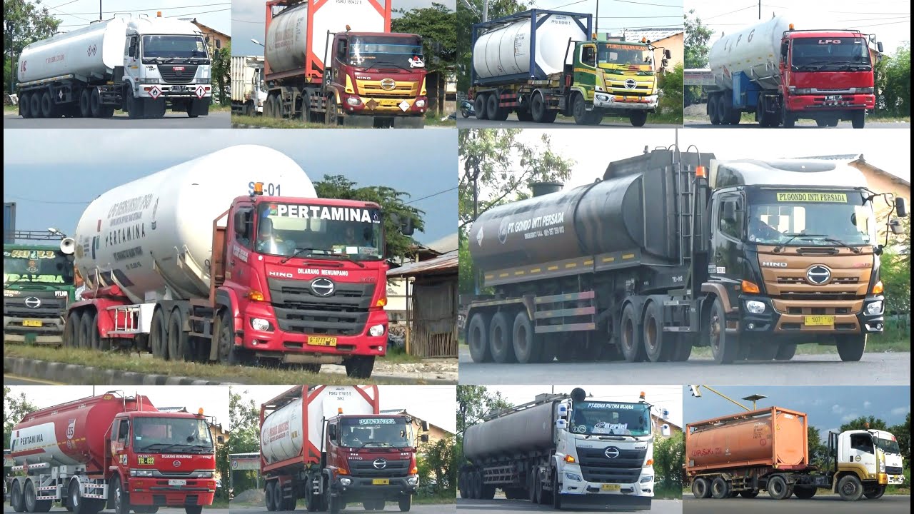 TRUK TANGKI PERTAMINA TRAILER ISO TANK LPG, TANGKI BBM PREMIUM HINO 500 ...