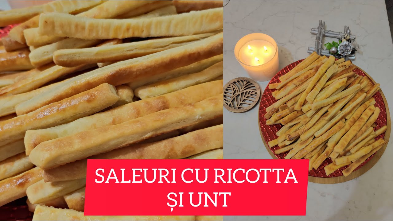 SALEURI CU RICOTTA SI UNT, apetisante, moi si foarte usor de facut ...