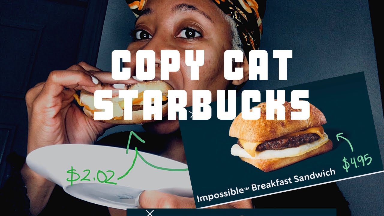 D.I.Y. STARBUCKS Impossible Breakfast Sandwich | Ri's Remedies - YouTube