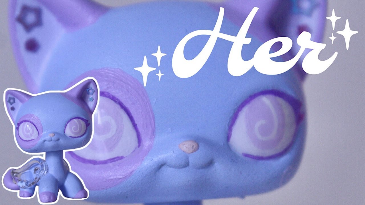 How I made HER , LPS Custom, paint with me, resin wings 🪽🫧 - YouTube