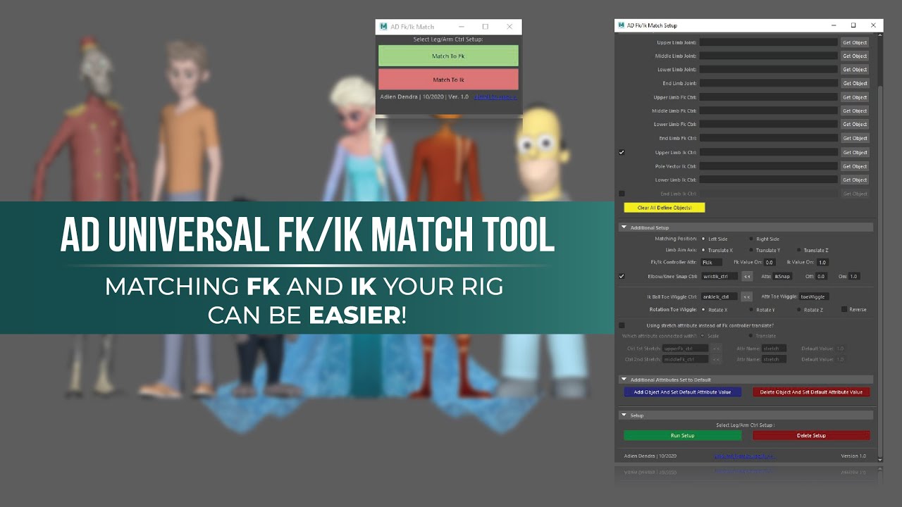 AD Universal Fk/Ik Match Tool - YouTube