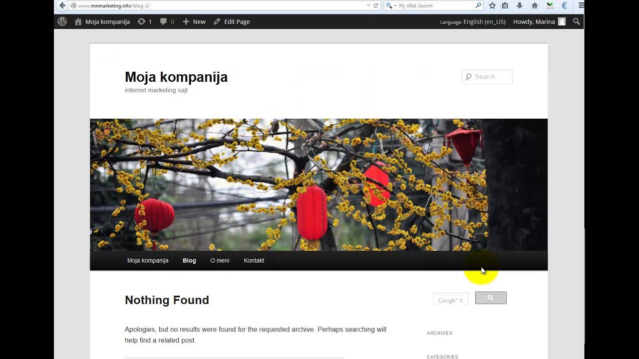 Kako dodati Google pretraživač na sajt - YouTube