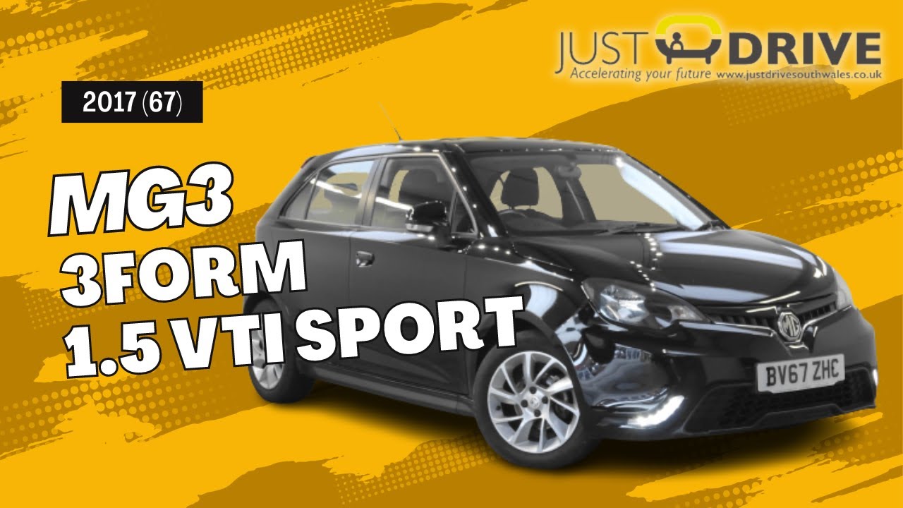 2017 (67) MG MG3 1.5 VTI-TECH 3FORM SPORT 5DR [START STOP] - YouTube