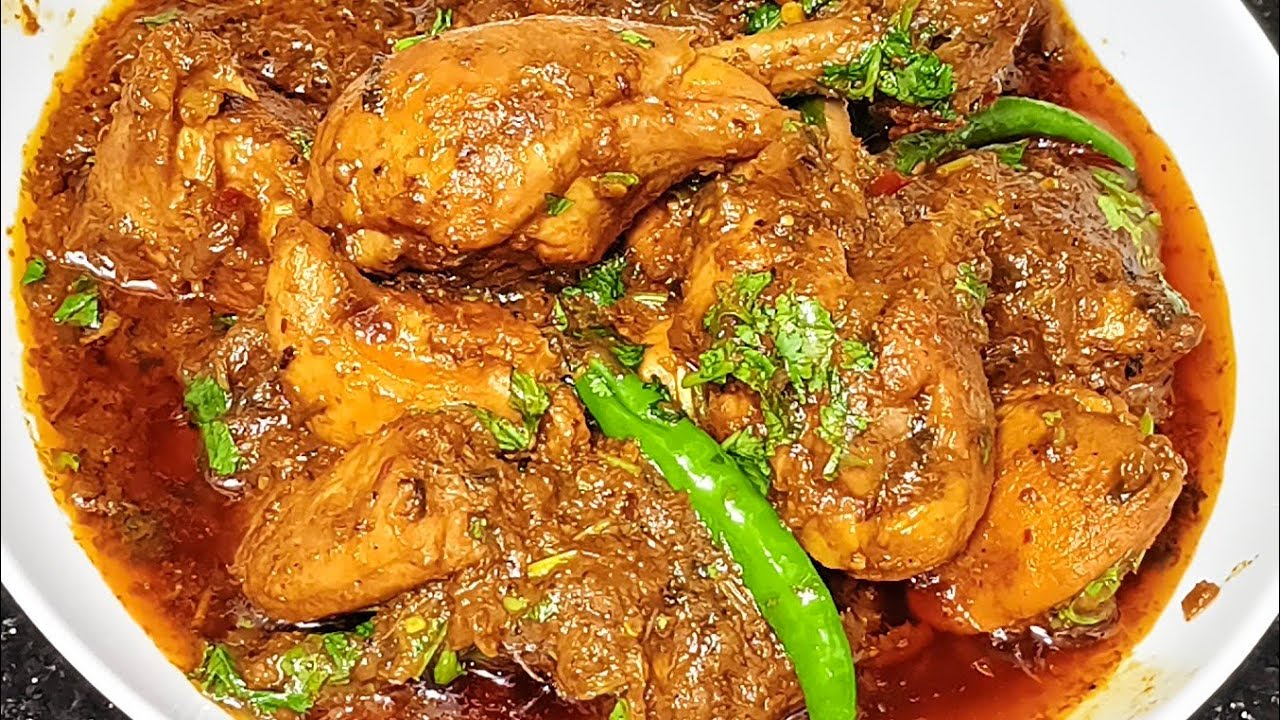 Chicken Masala Recipe Hyderabadi Style| How to make chicken masala ...