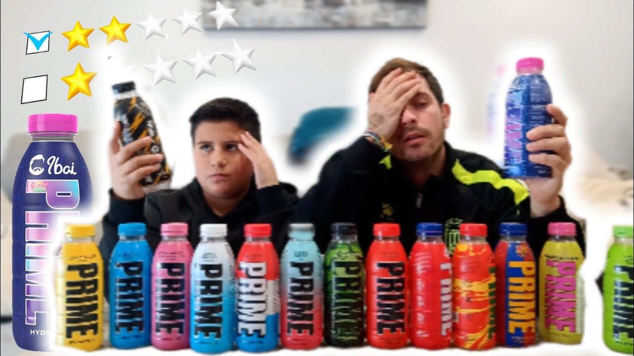 PROBAMOS LA BEBIDA PRIME DE LOGAN PAUL y SUS NUEVOS SABORES. PRIME x ...