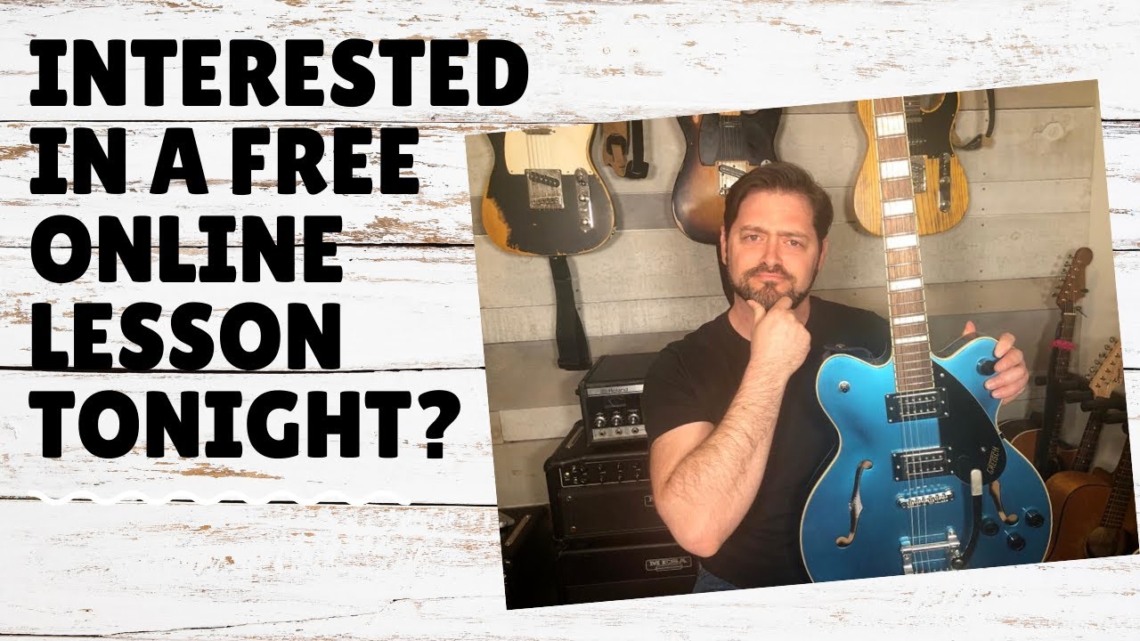 Live, Free Online Guitar Lesson! - YouTube