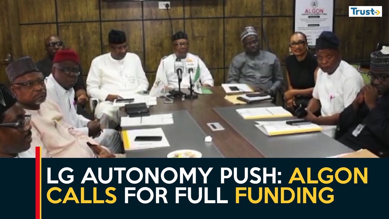 LG Autonomy Push: ALGON Calls for Full Funding - YouTube