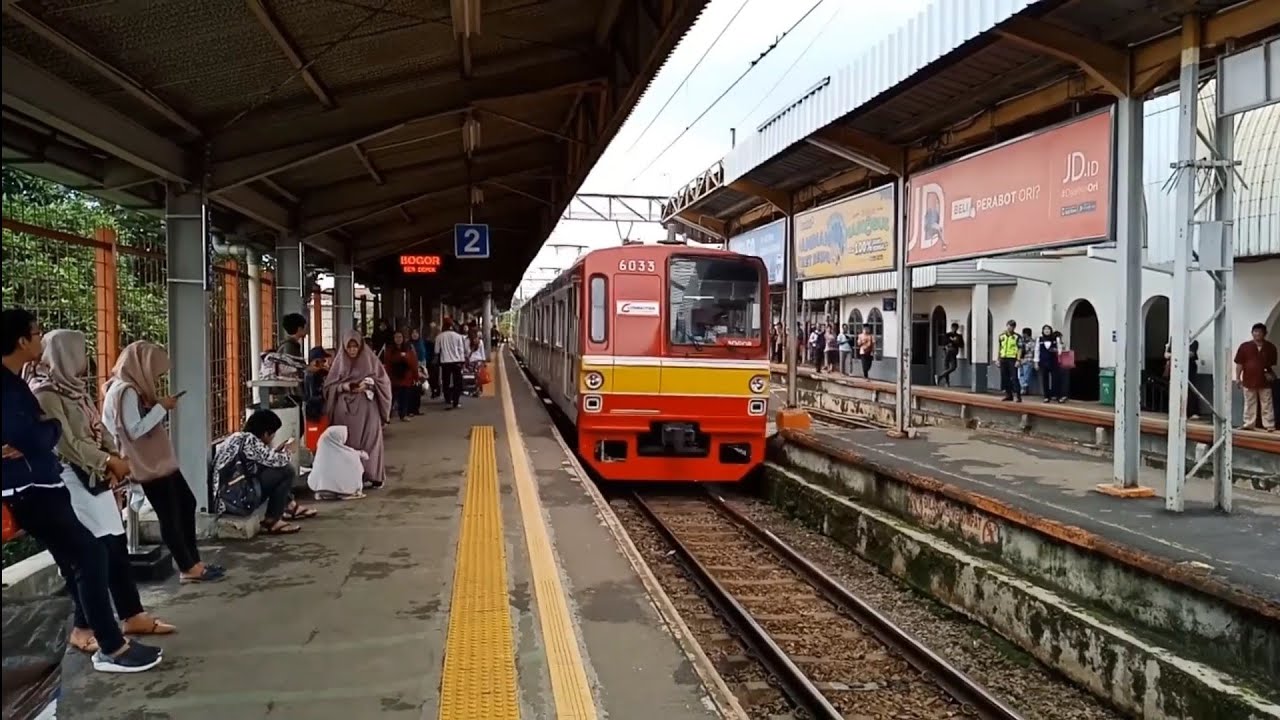 KOMPILASI KRL COMMUTER LINE DI STASIUN CITAYAM - YouTube