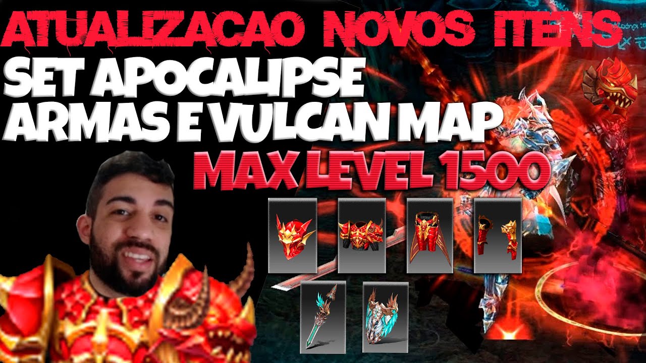 [Mu Korea] Novo set Apocalipse e novas armas Brilhantes + Mapa Vulcans ...