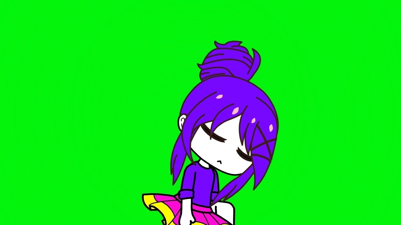 BALLORA IN SCOOPER GREEN SCREEN GACHA CLUB - YouTube