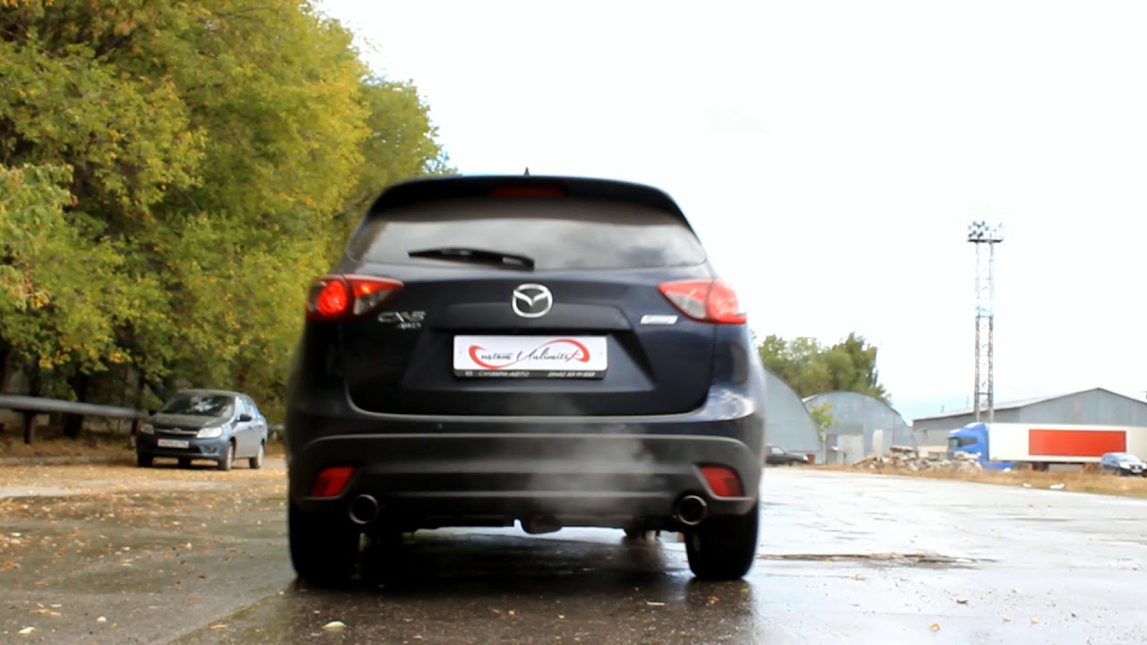 Custom Unlimited. Mazda CX-5 custom exhaust - YouTube
