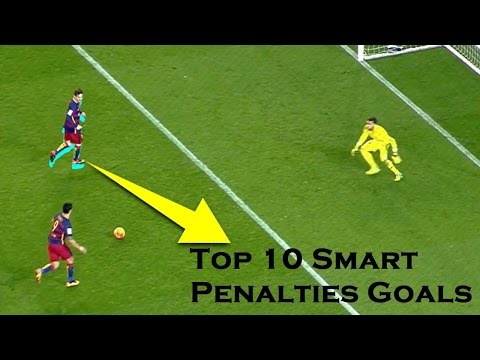 Top 10 Smart Penalty Goals   2016 HD