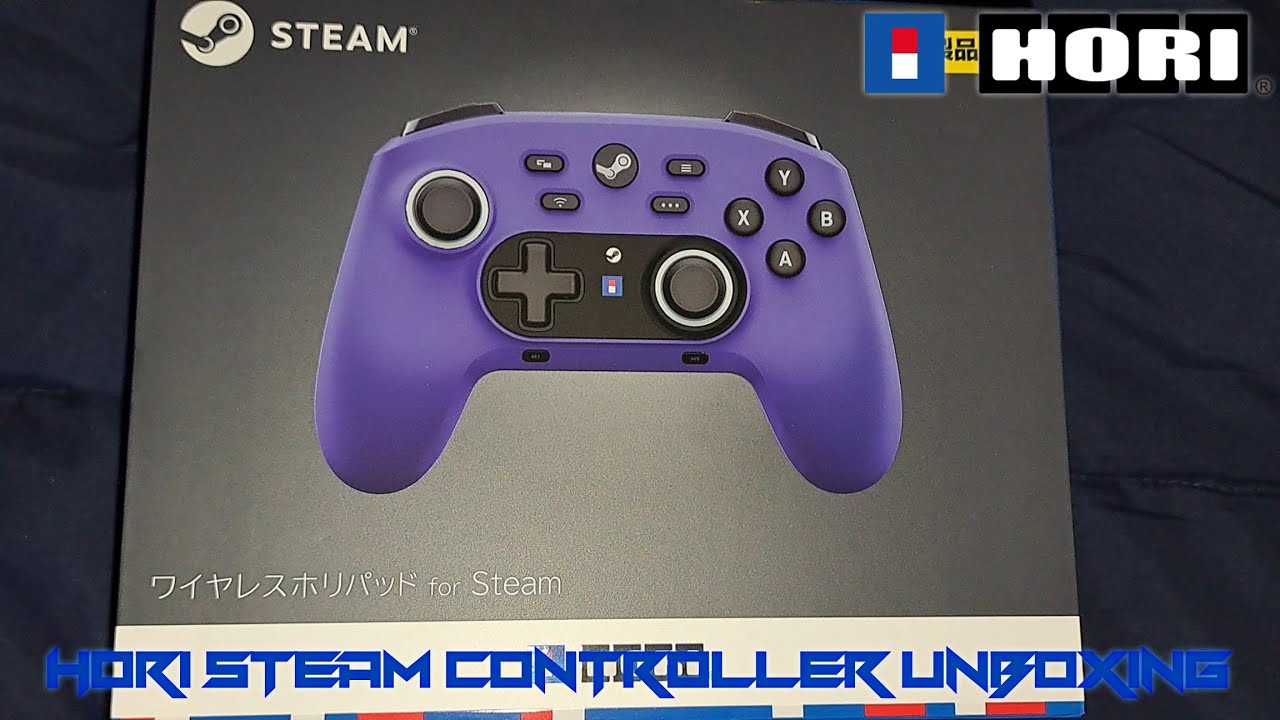 Hori Steam Controller Unboxing - YouTube