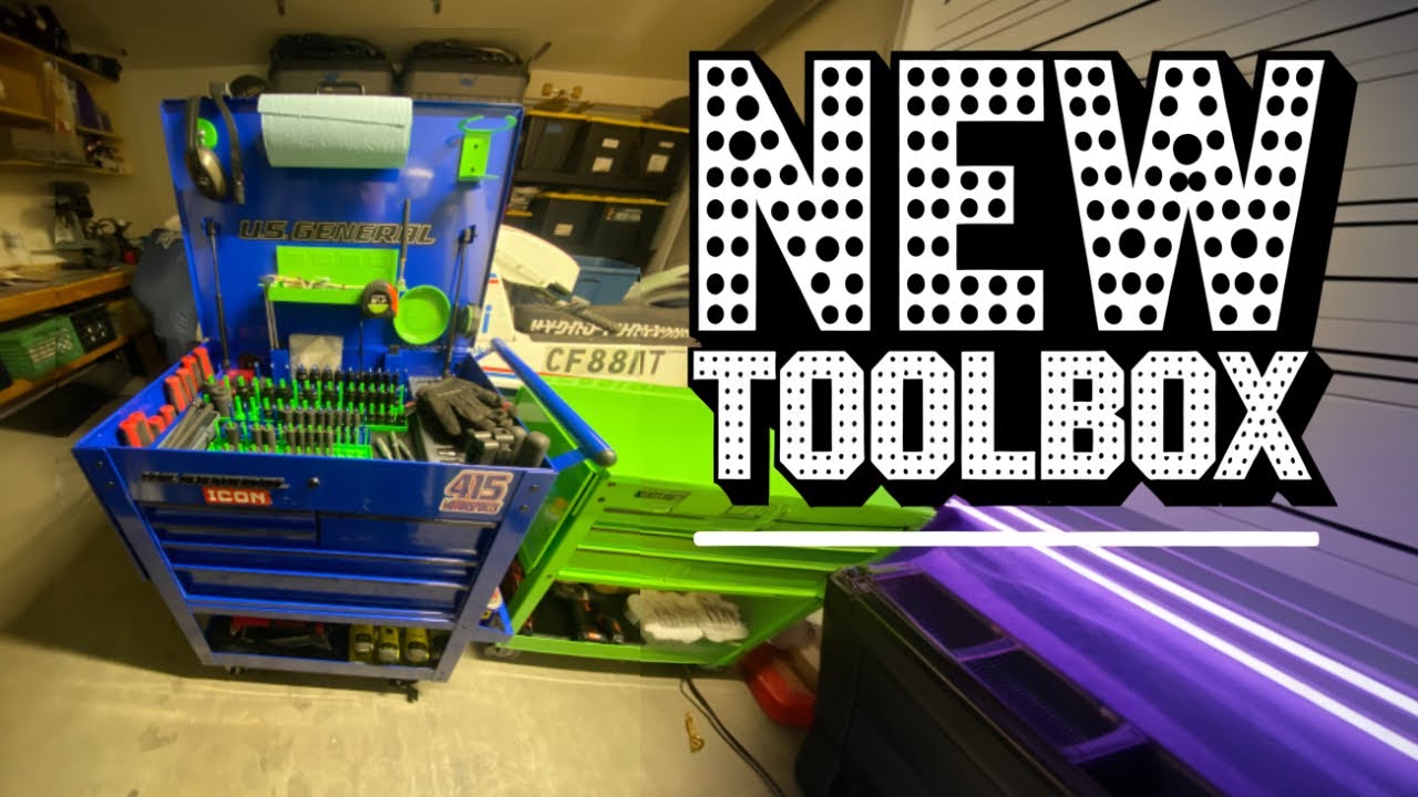 Toolbox Tour 2025 | US General | Icon | Husky | Harbor Freight - YouTube