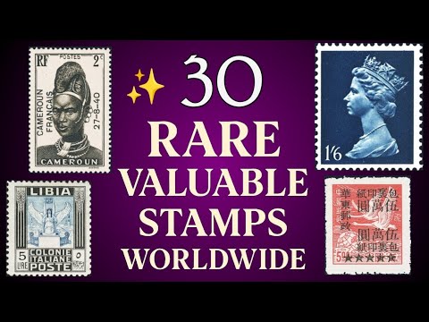 World Rare Stamps That Reveal Hidden History | 30 Surprising Values ...