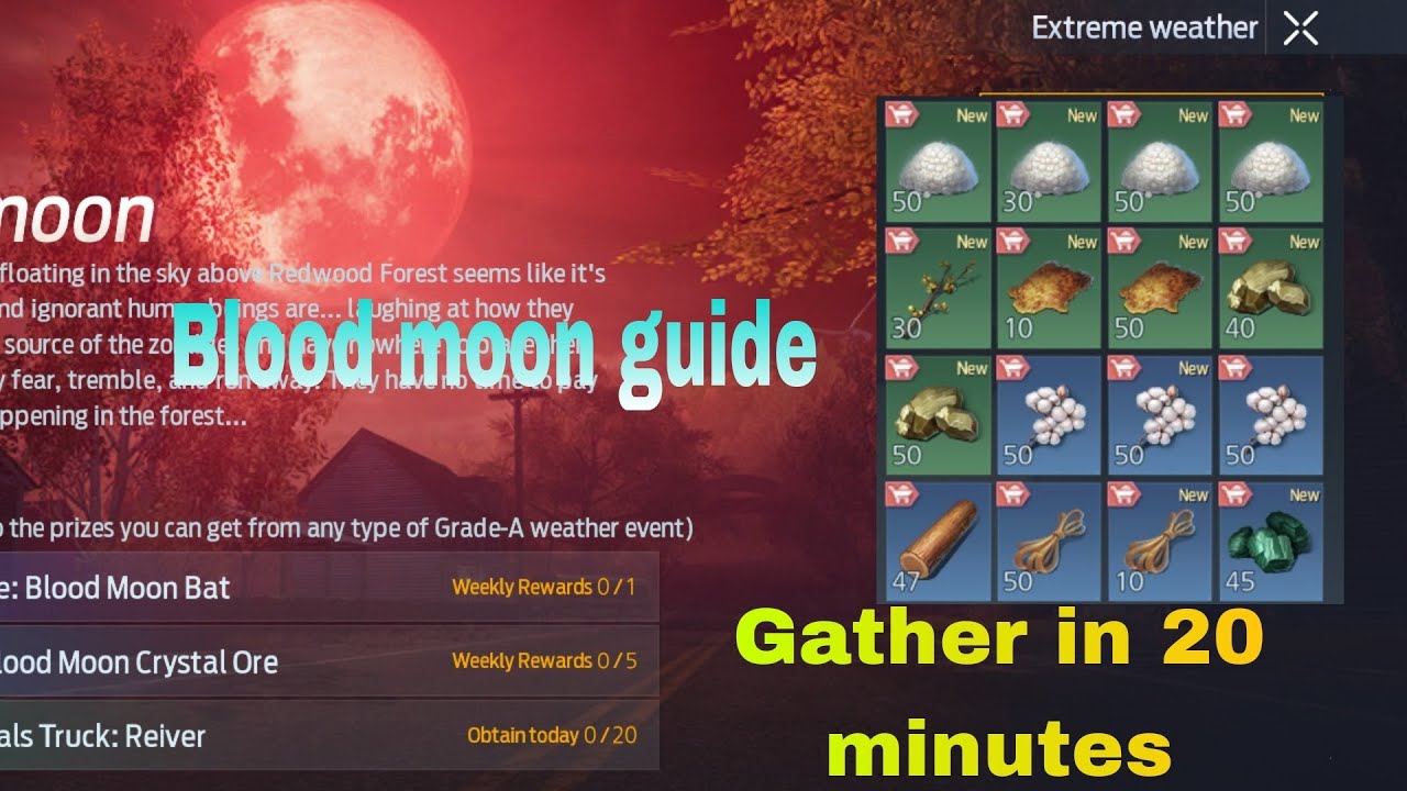 Undawn blood moon guide - YouTube