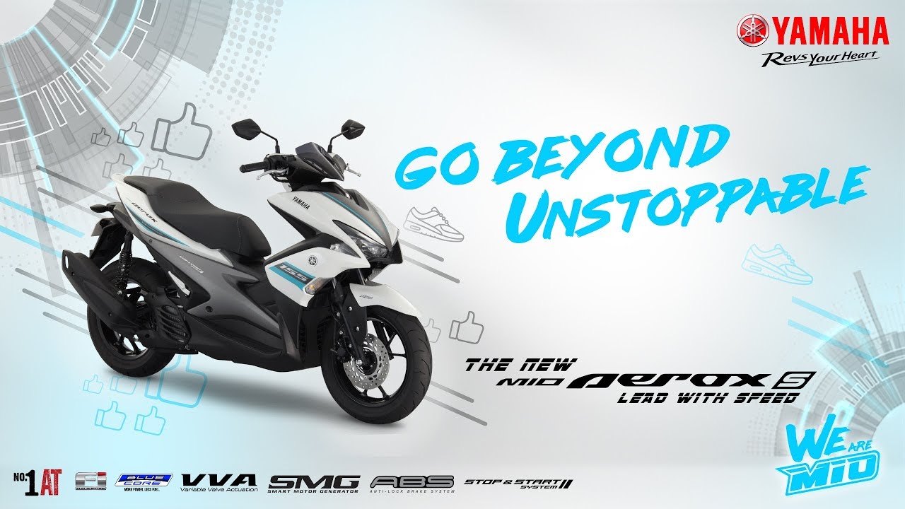 The Mio Aerox S, GO BEYOND UNSTOPPABLE! 👌 - YouTube