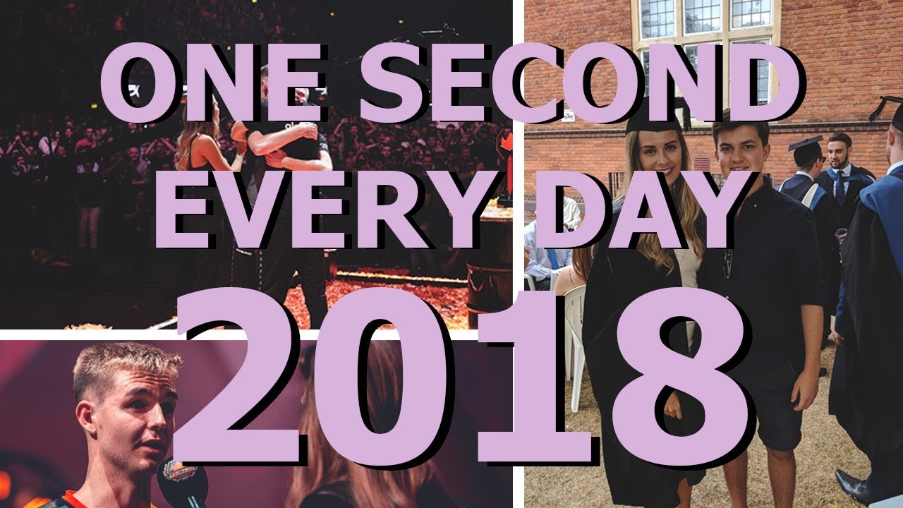 I Filmed One Second Every Day for a Year - 2018 - YouTube