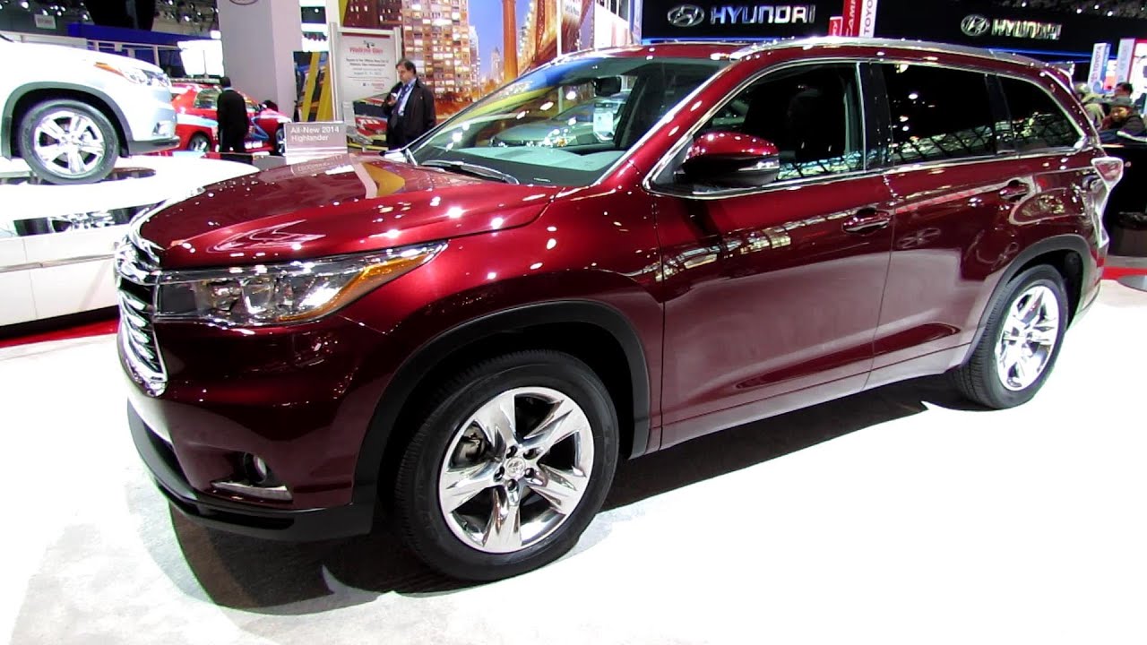 2014 Toyota Highlander Limited - World Debut - Exterior Walkaround ...
