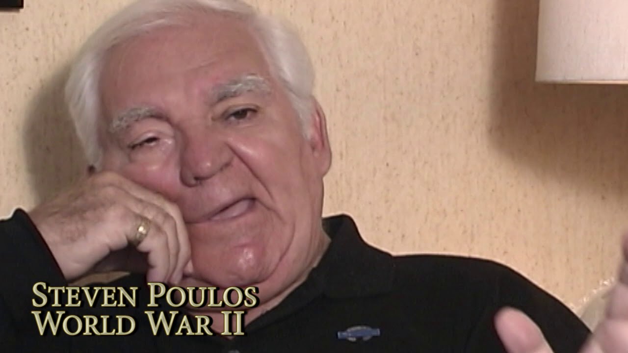 Steven John Poulos, 29th Infantry Division, 2nd wave Omaha Beach - YouTube