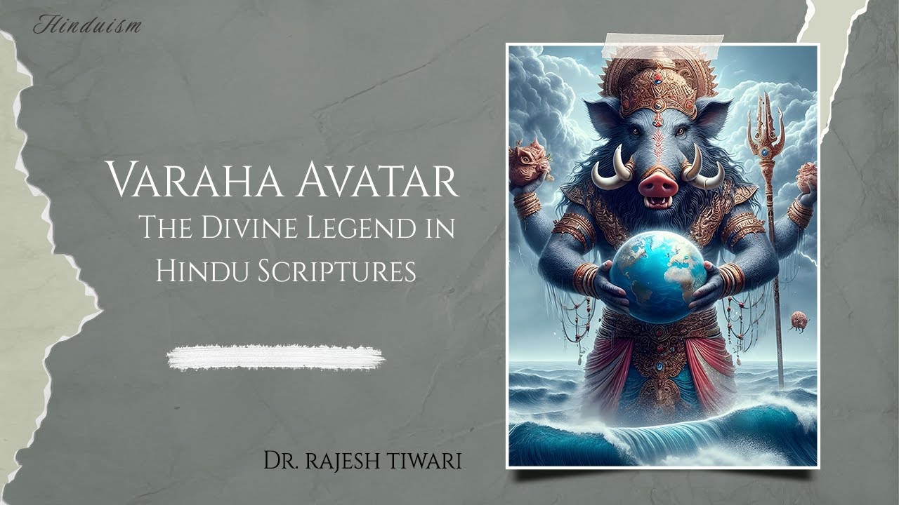 The story of Varaha Avatar, the incarnations of Lord Vishnu, described ...